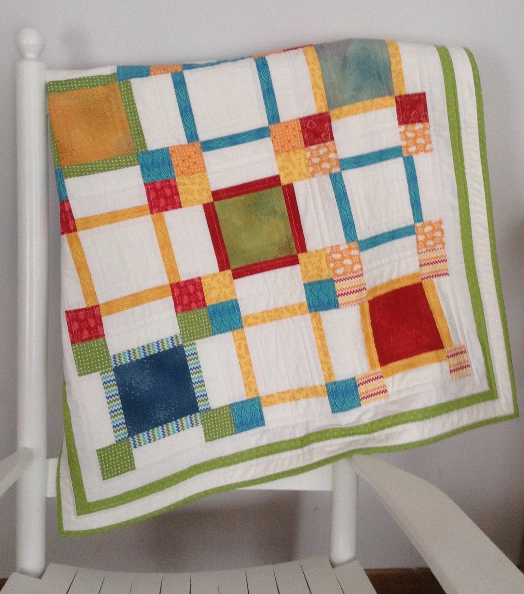 Pdf Baby Quilt Pattern..easy Quilt Pattern..charm Pack Quilt..scrap ...