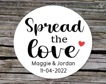 Spread Love Stickers - Etsy