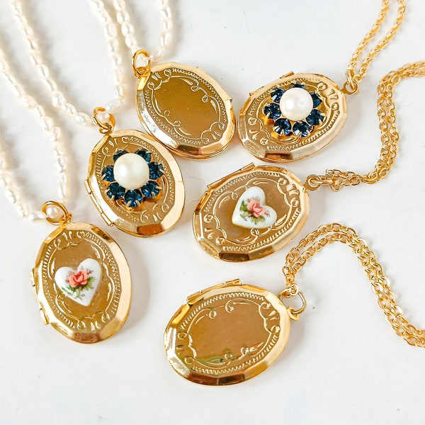 Vintage Locket - Etsy