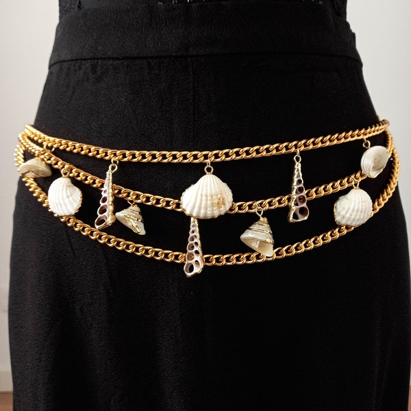 Gold Chain Belt - Etsy