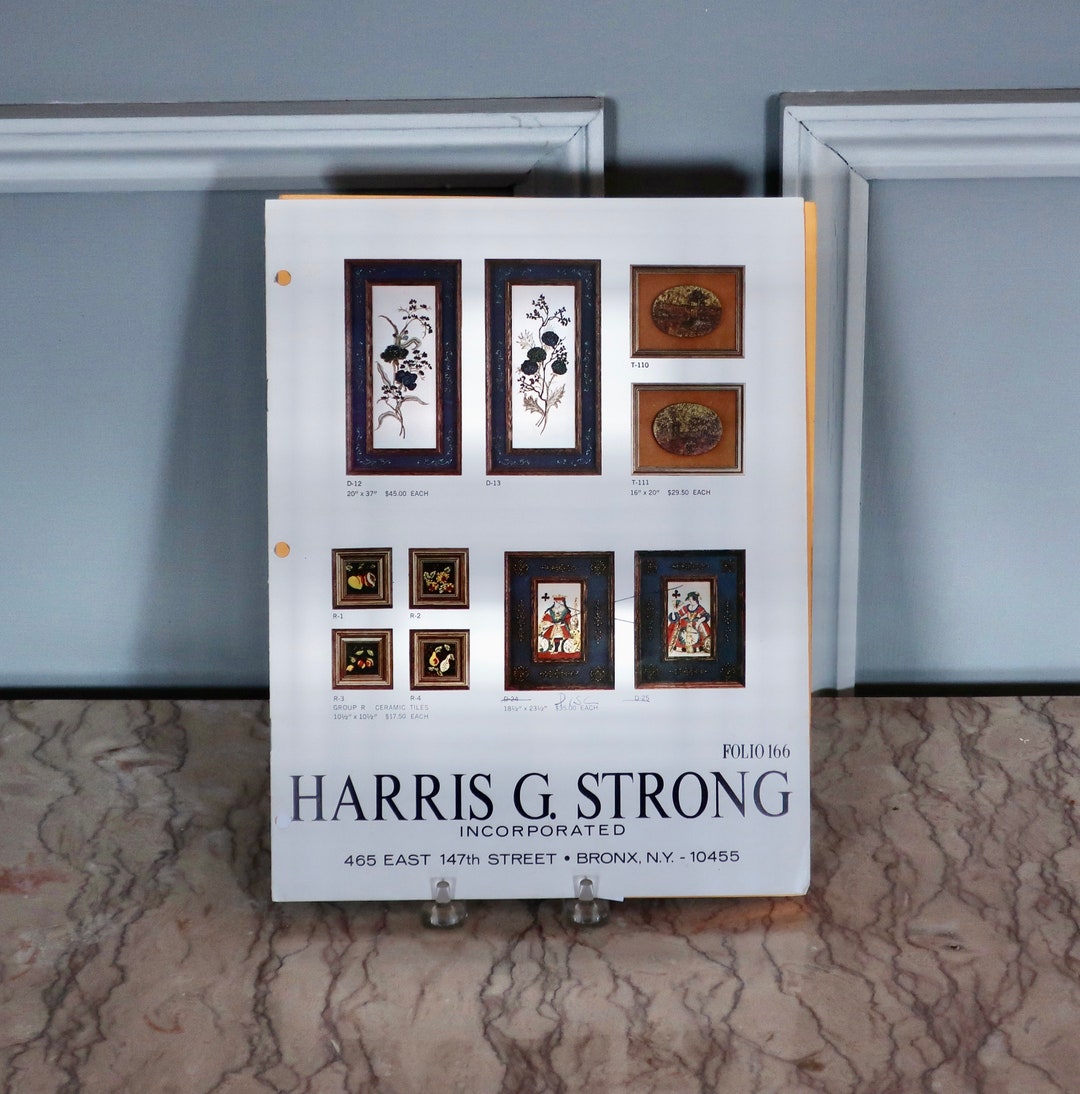 HARRIS G. STRONG Incorporated 465 East 147th Street Bronx N.Y. 10455 ...