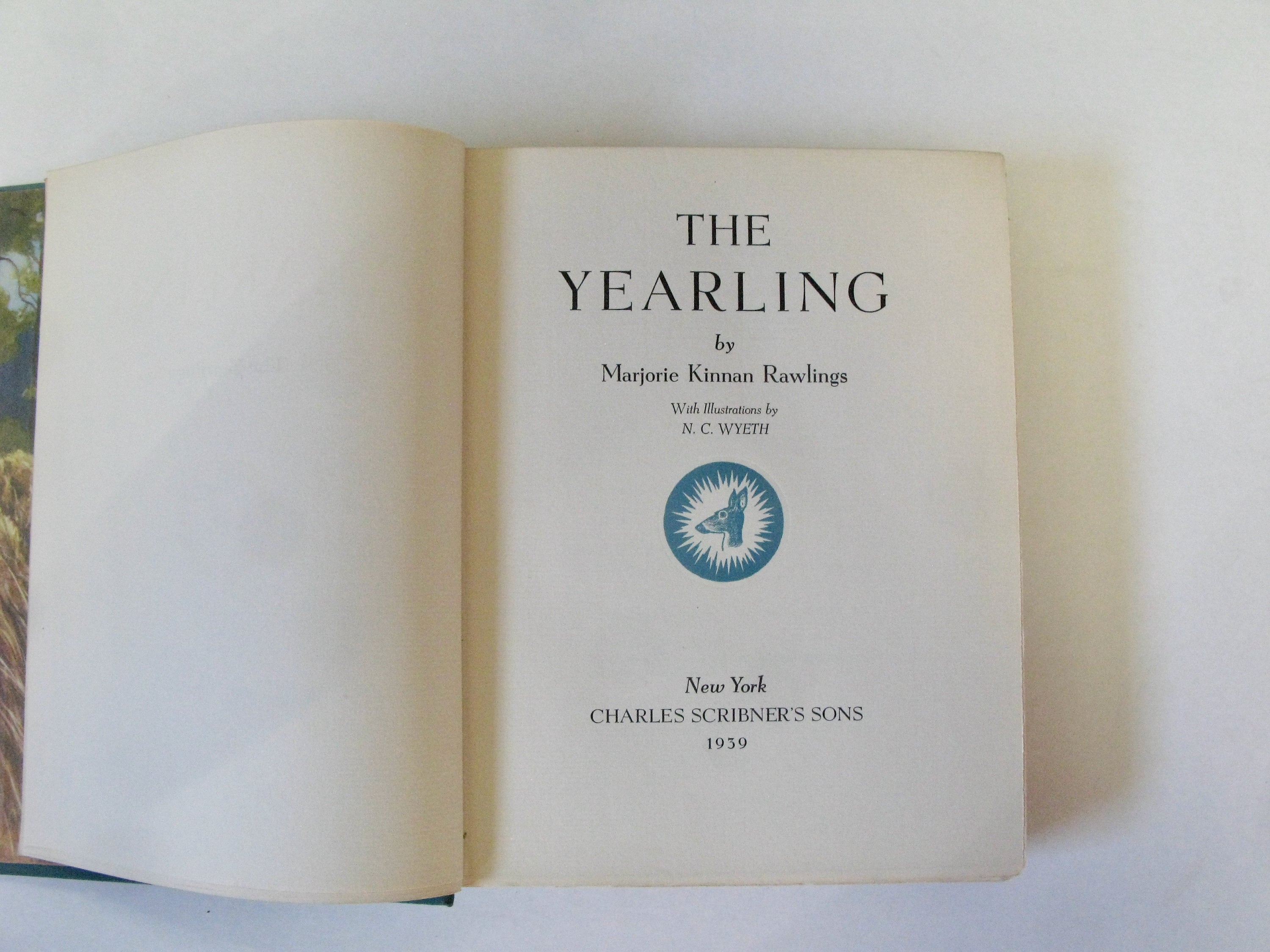The Yearling - Signed by Rawlings and Wyeth, 1939 - Etsy