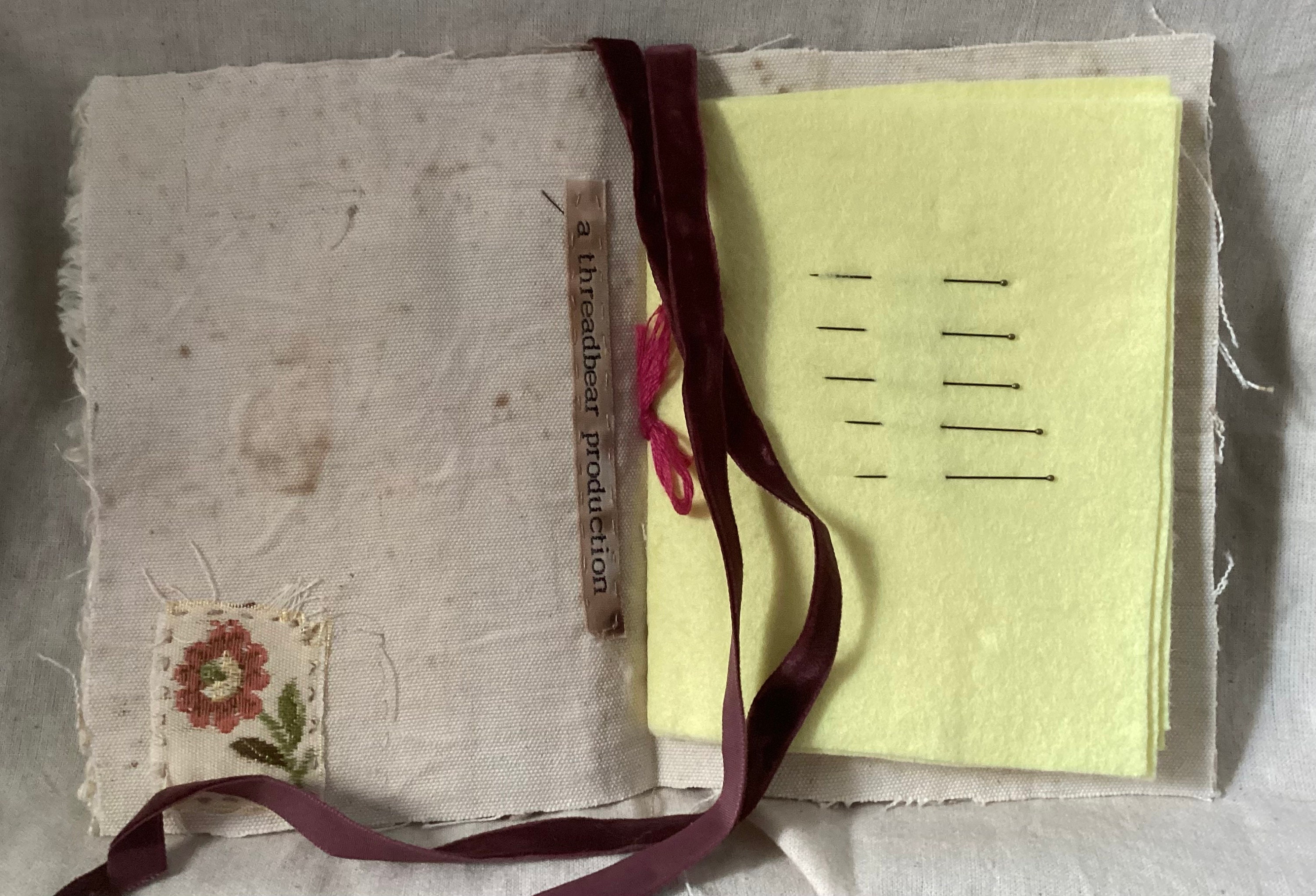 Embroidered Needle Case - Etsy