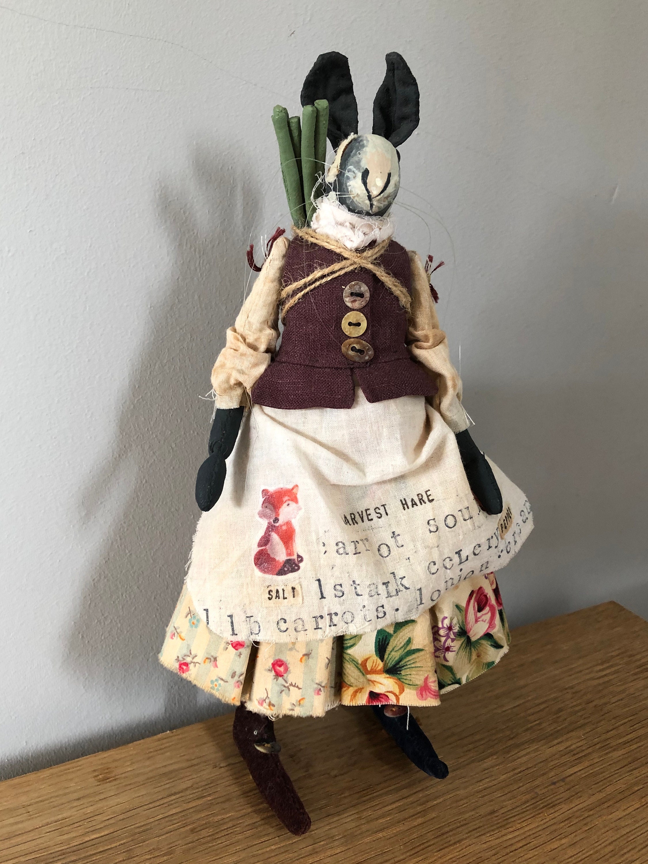 Harmony Hare Art Doll - Etsy
