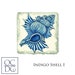 Indigo Blue Shell - Sold Separately, Different Sizes Available - (print ...