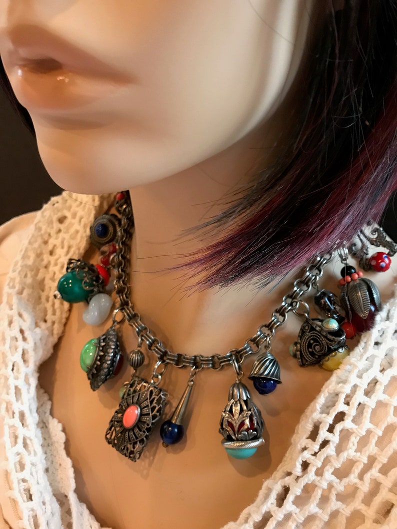 Sterling Fob Necklace Dangle Added Extender - Etsy