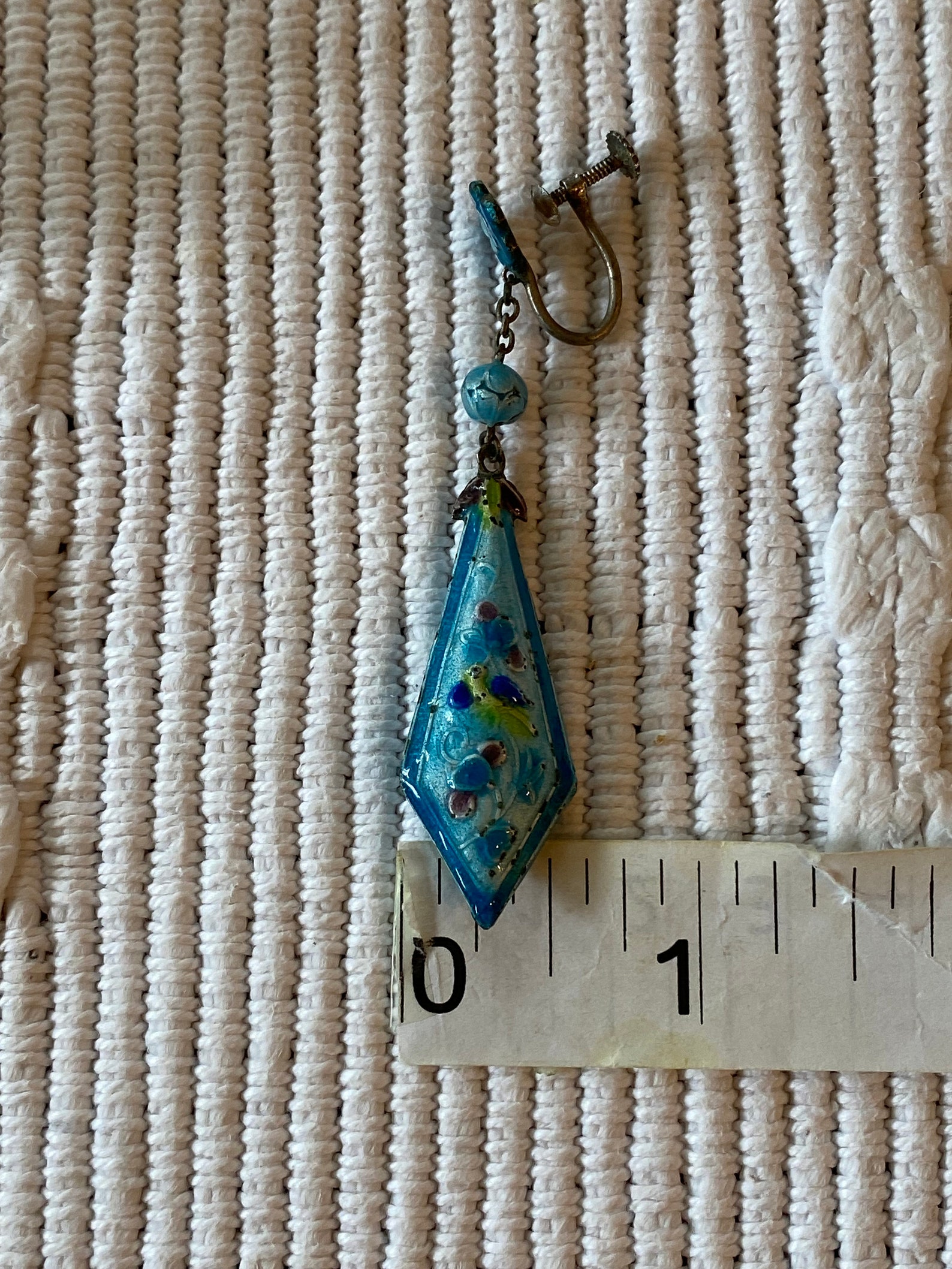 Antique Enamel Earrings Chinese Silver sale Price - Etsy