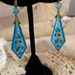 Antique Enamel Earrings Chinese Silver sale Price - Etsy