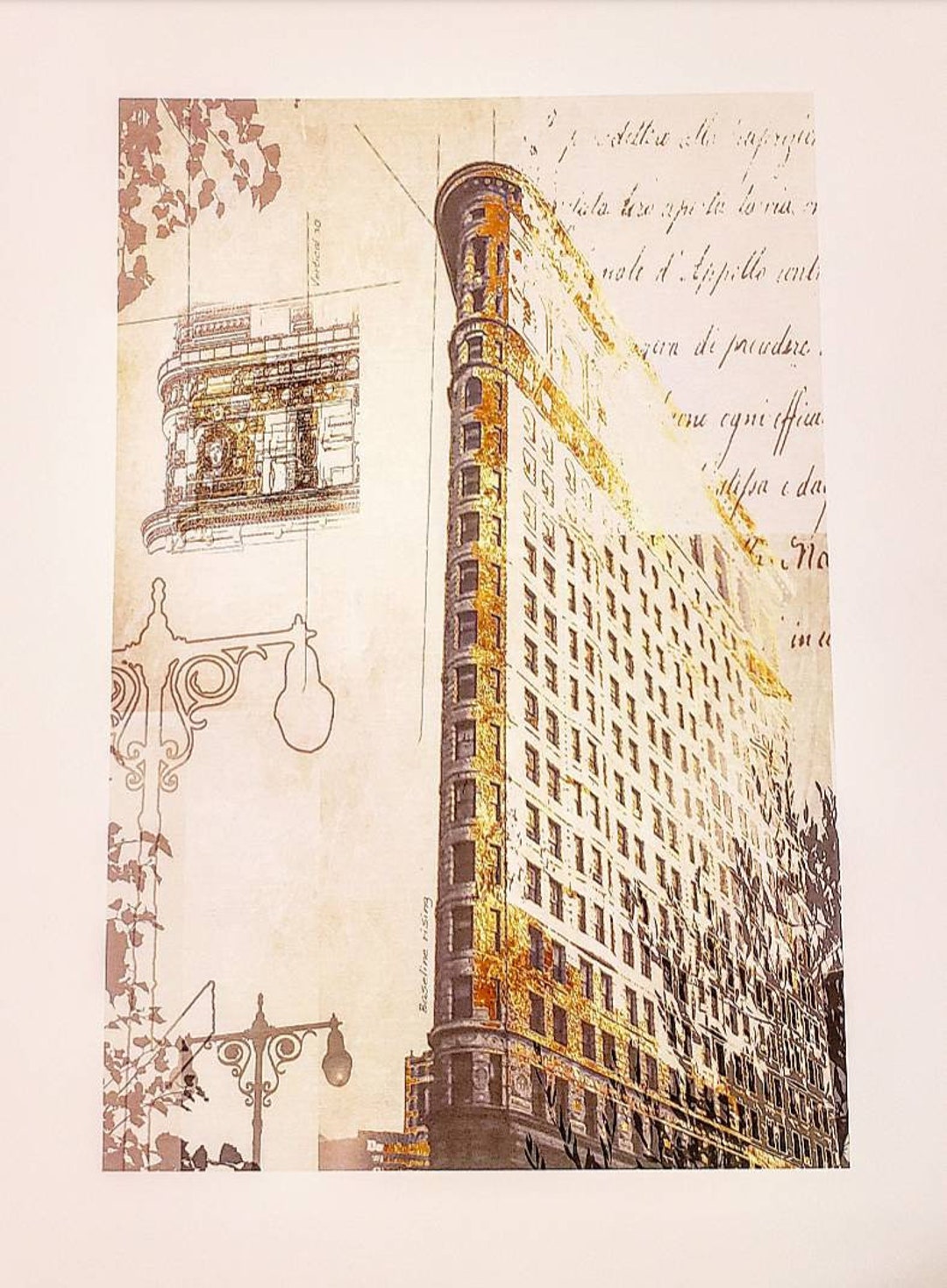 Flatiron Building Art Print - Etsy