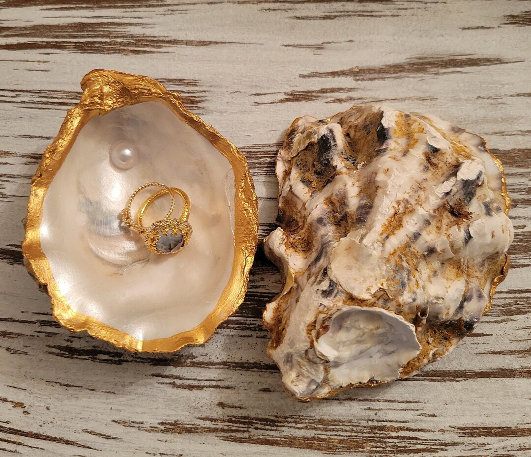 Oyster Pearl Jewelry Dish - Etsy