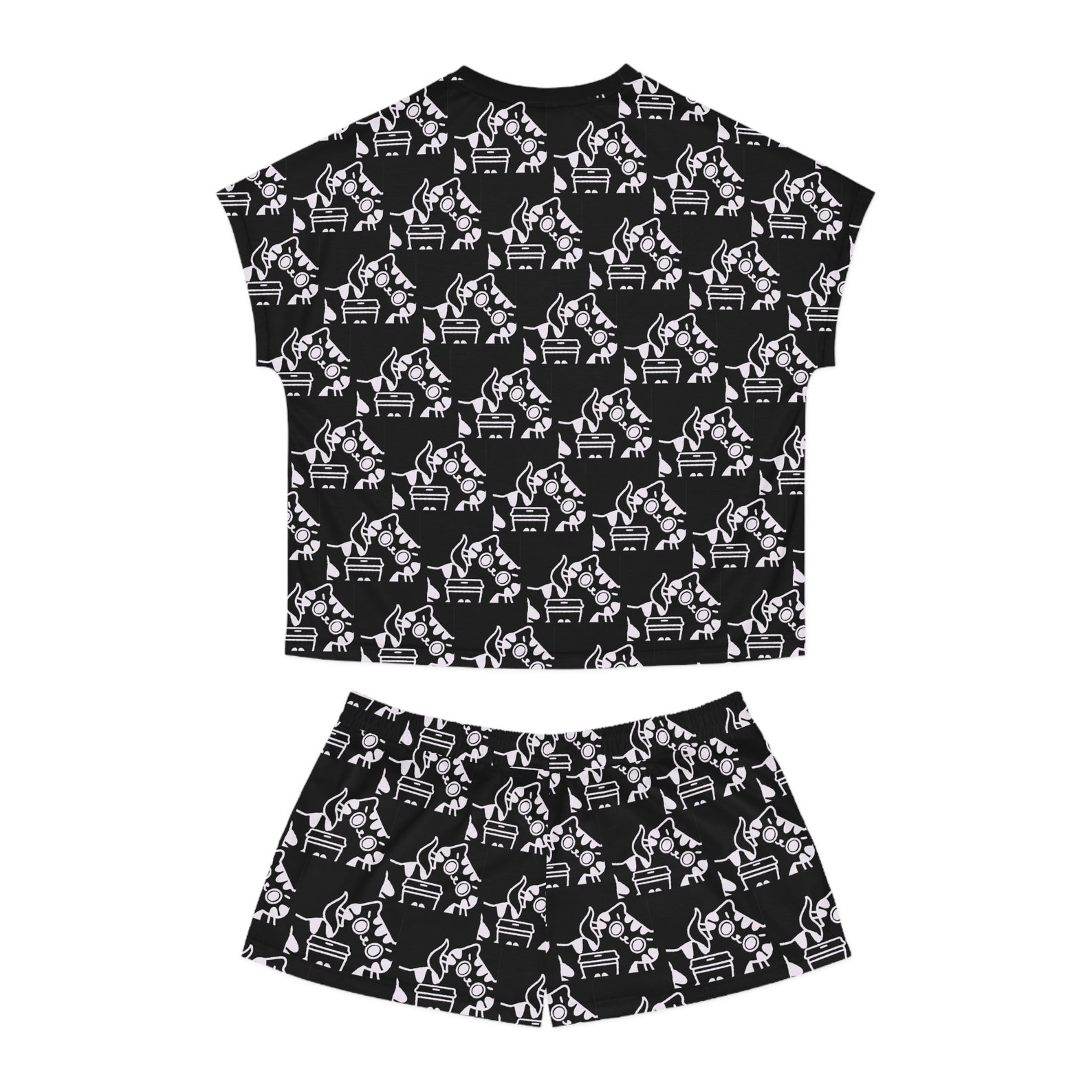 Pajama Set Kitty Cat Starbucks - Etsy