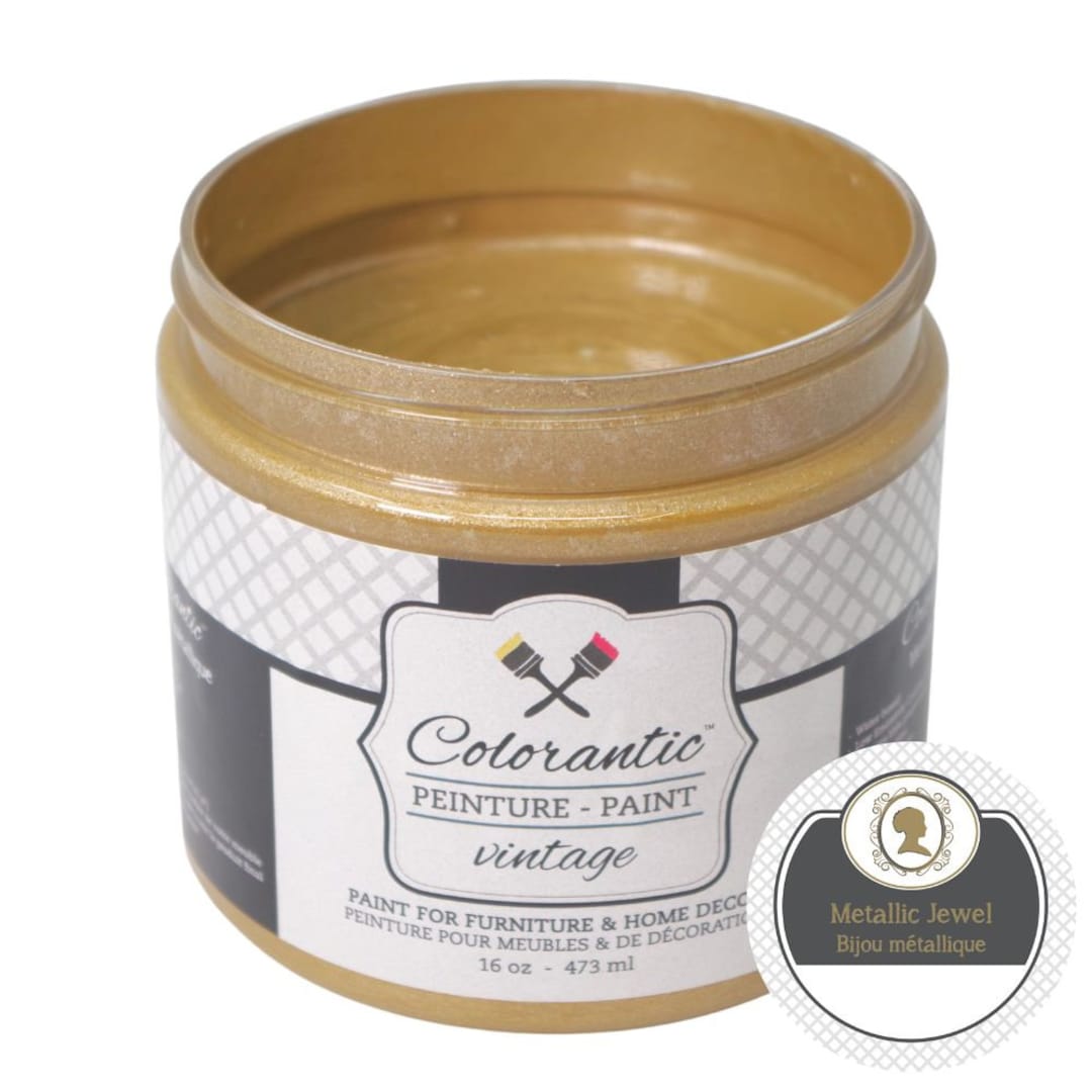 METALLIC Gold - Antique Gold Paint | Furniture and DIY Home Decor ...