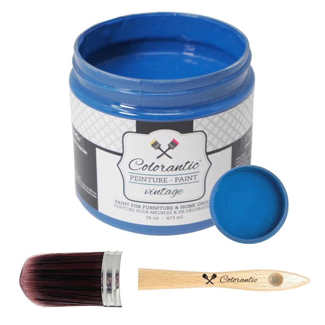 Colorantic - Bundle Royal Blue (summer Storm, 16 Oz) Chalk Paint and ...