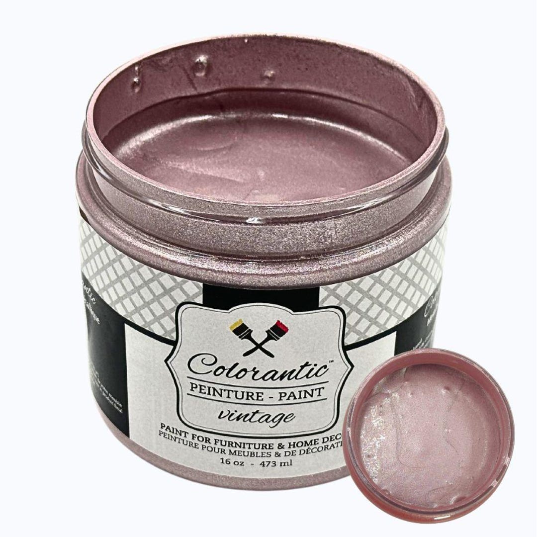 METALLIC Rose Gold - Antique Pink Paint | Furniture and DIY Home Decor ...