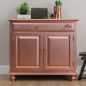 METALLIC Rose Gold - Antique Pink Paint | Furniture and DIY Home Decor ...