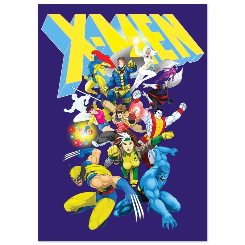 X-men '97 Poster - Etsy