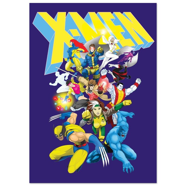 X-men '97 Poster - Etsy