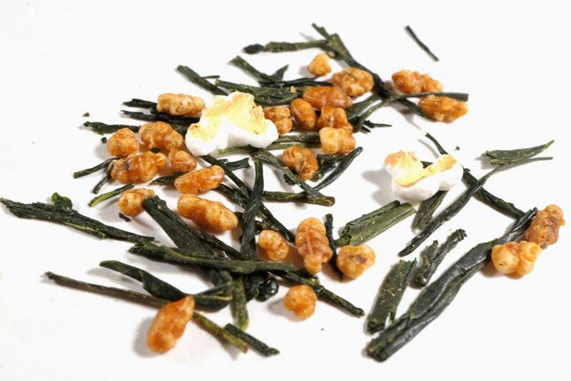 Genmaicha Green Tea. Roasted Rice Japanese Green Tea. All | Etsy