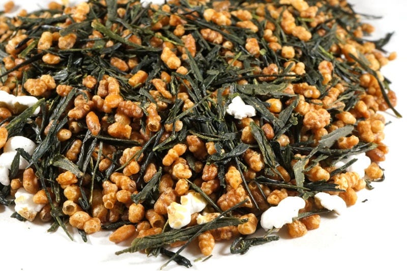 Genmaicha Green Tea. Roasted Rice Japanese Green Tea. All | Etsy