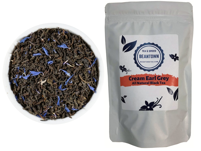 Cream Earl Grey Loose Leaf Black Tea. Aka. Earl Grey De La - Etsy