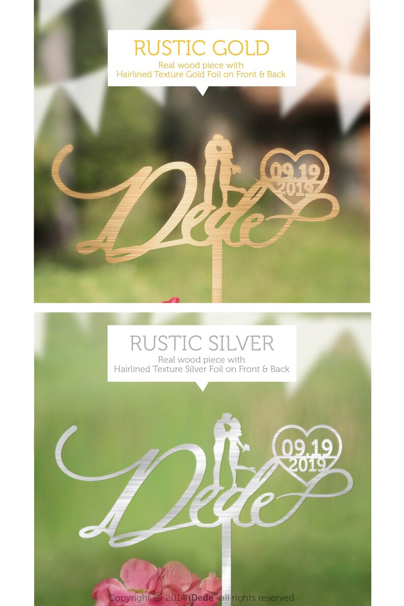 Customized Wedding Cake Topper Personalized Cake Topper for | Etsy