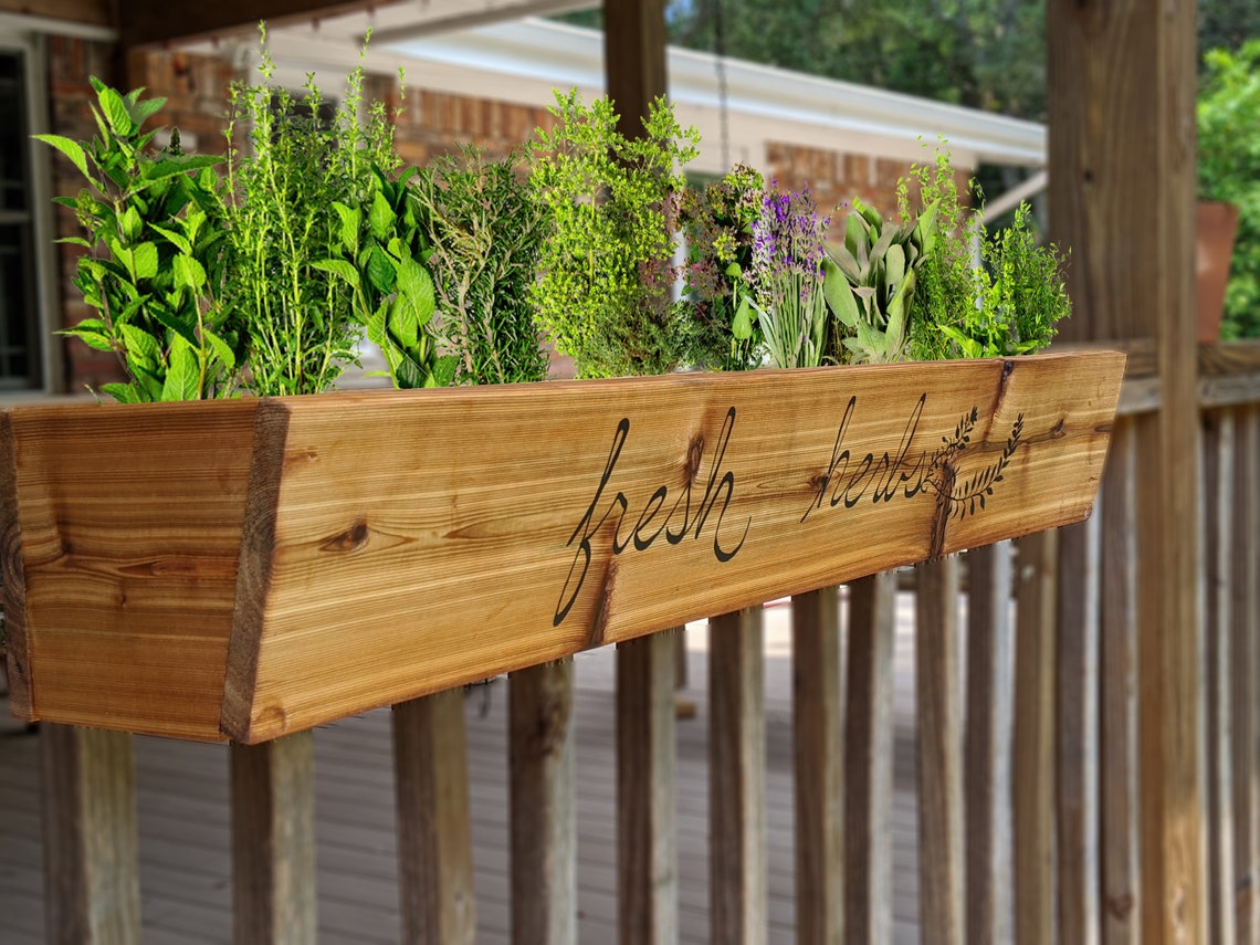 Cedar Planter Box - Etsy