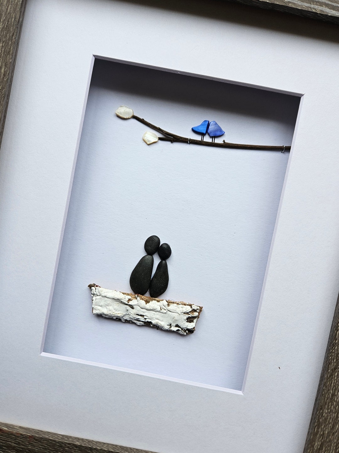 Pebble Art, Couple Gift, Wedding Gift for Couple, Gift Fir Wife, Gift ...