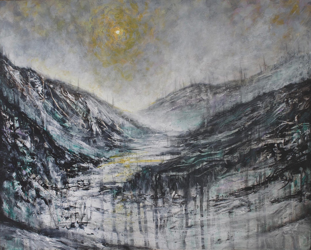 Lucas Allen Cook “thawing Canyon” - Etsy