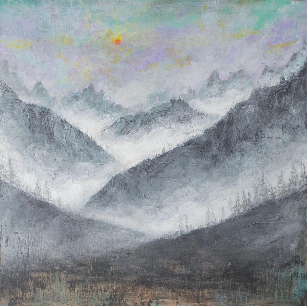 Lucas Allen Cook “cresting Peaks” - Etsy