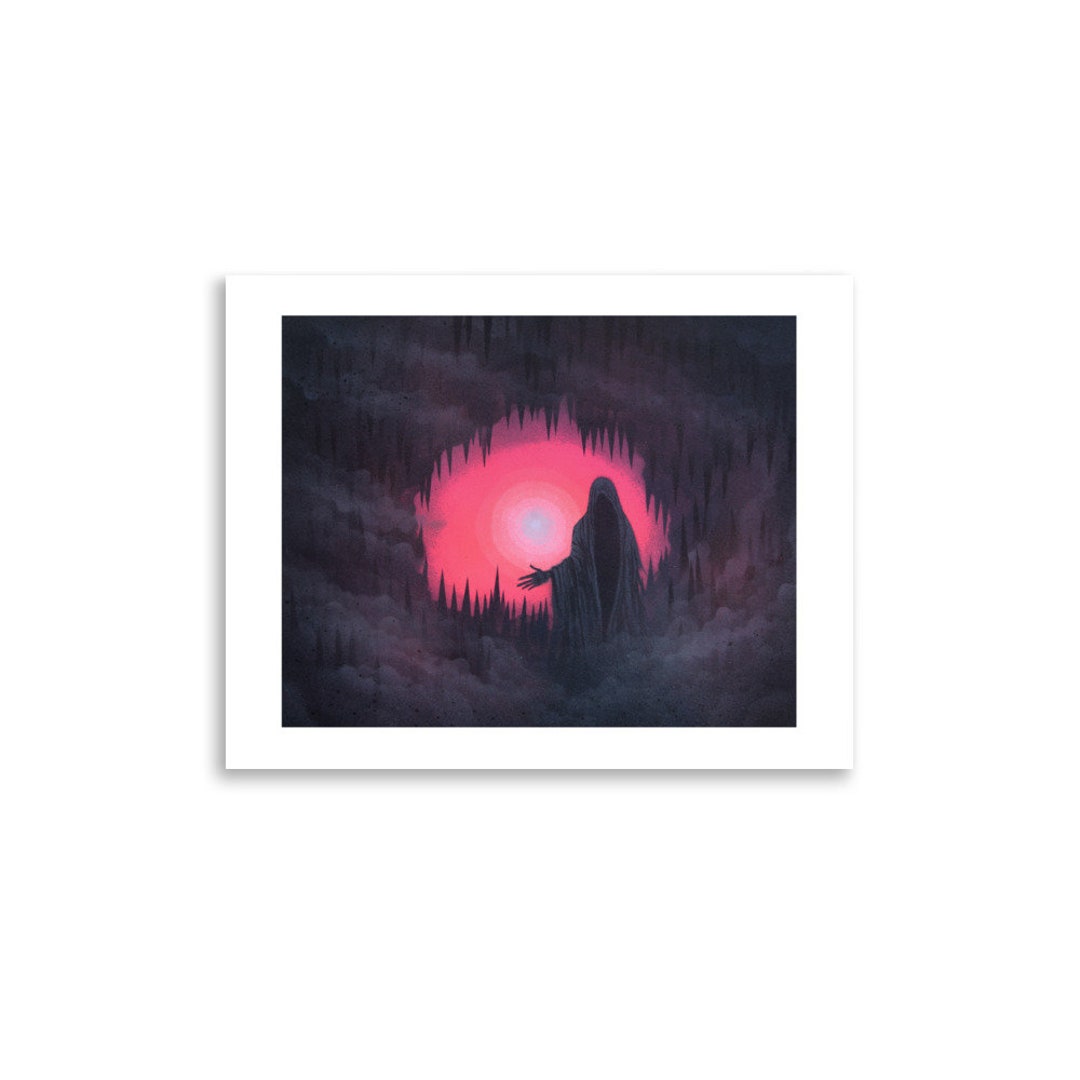 Lucas Allen Cook "absorbing Darkness Into Light" Print - Etsy