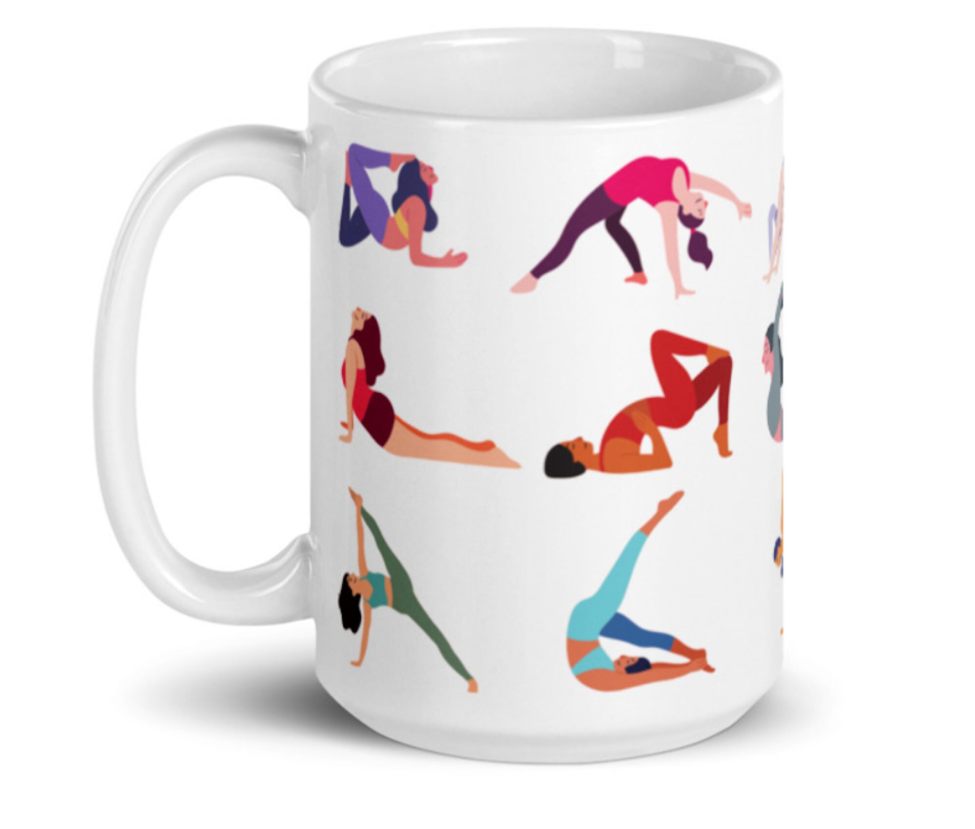 Taza de yoga regalo de yoga regalo de profesor de yoga yoga | Etsy