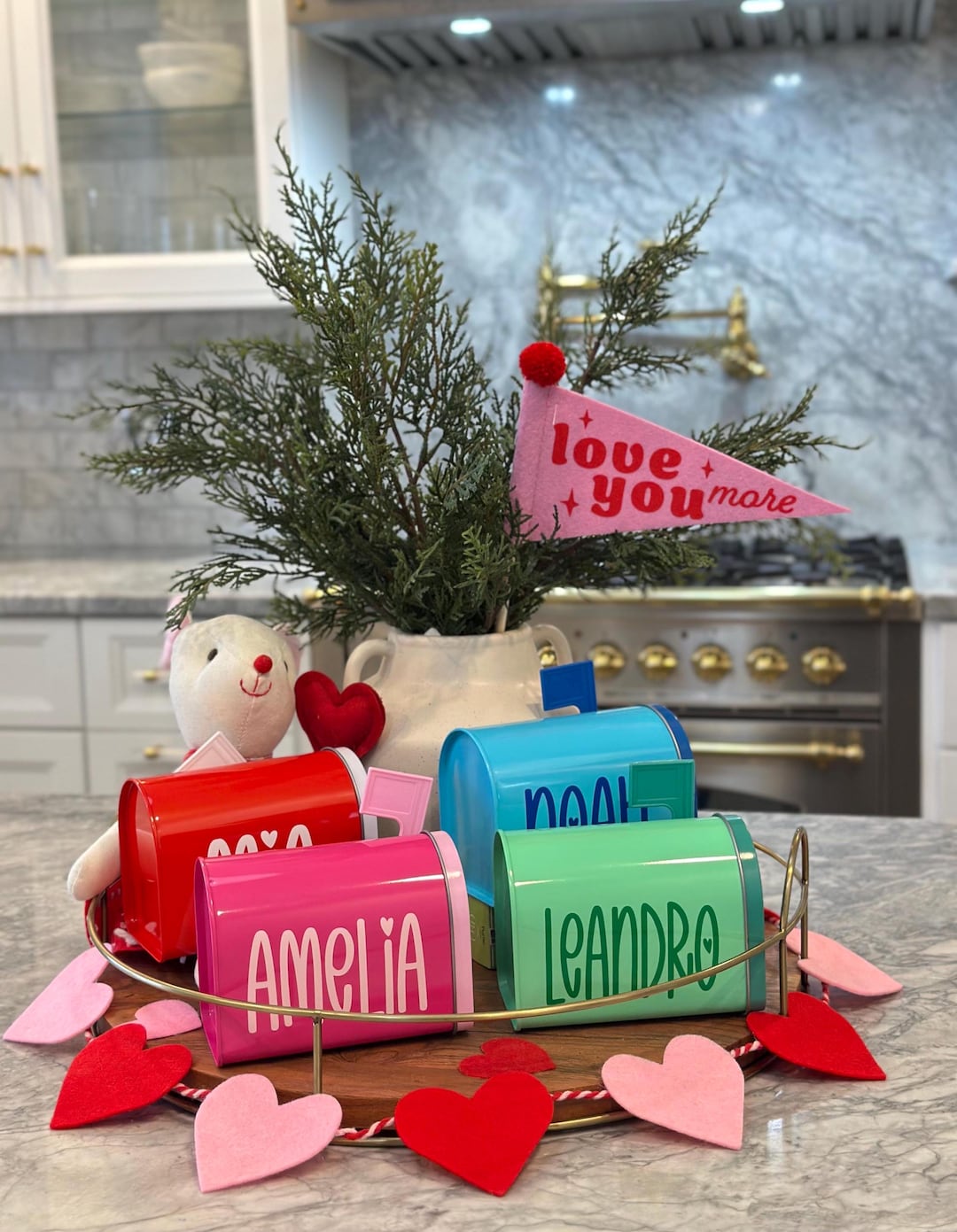 Valentines Day Mailbox, Kids Valentine Mailbox, Card Holder, Valentine ...