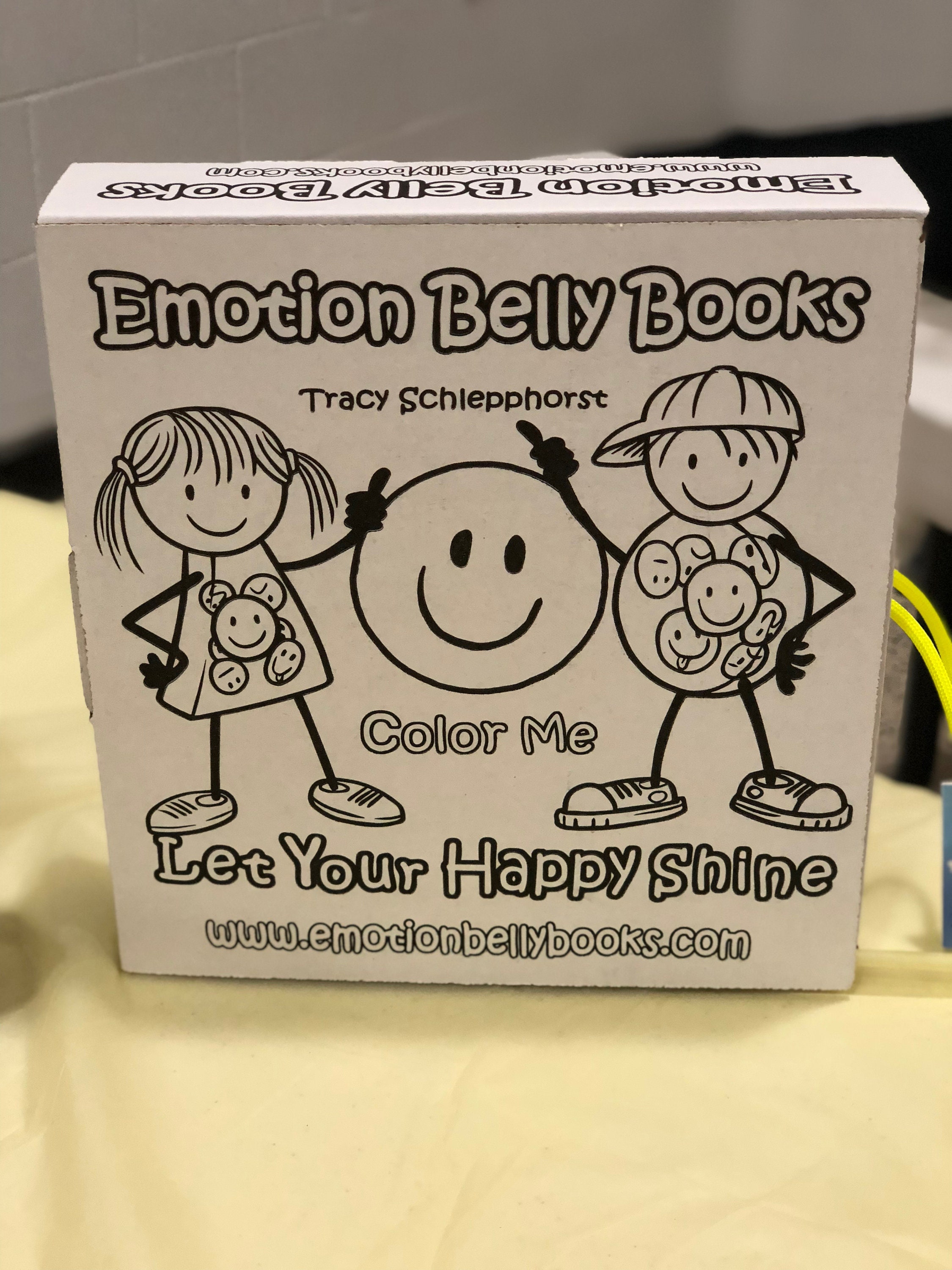 Emotion Belly Books Coloring Box - Etsy
