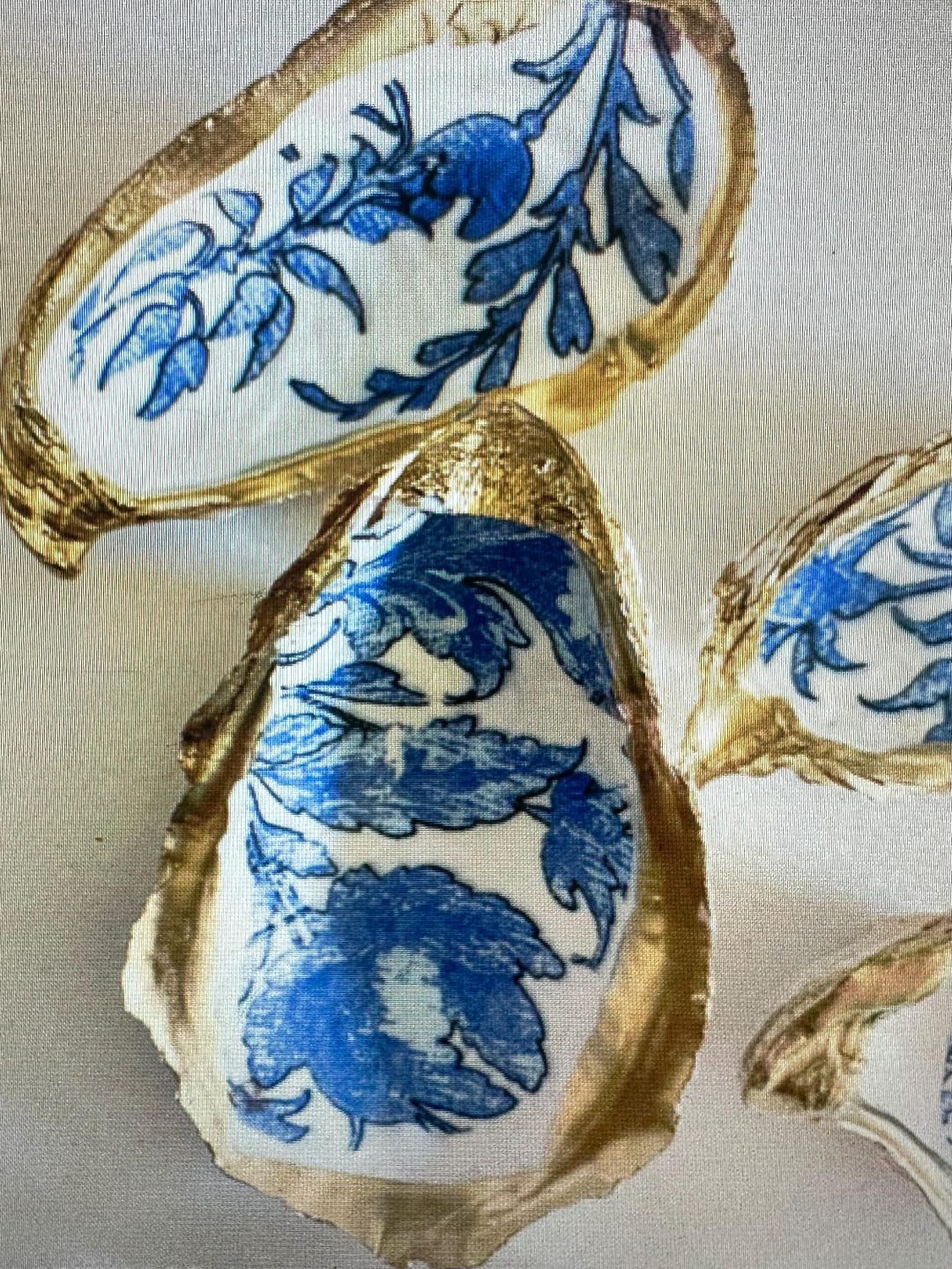 Oyster Shells, Custom Made Decoupage - Etsy