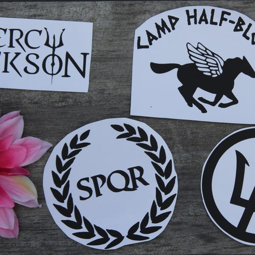 Percy Jackson Stickers pack of 5 - Etsy