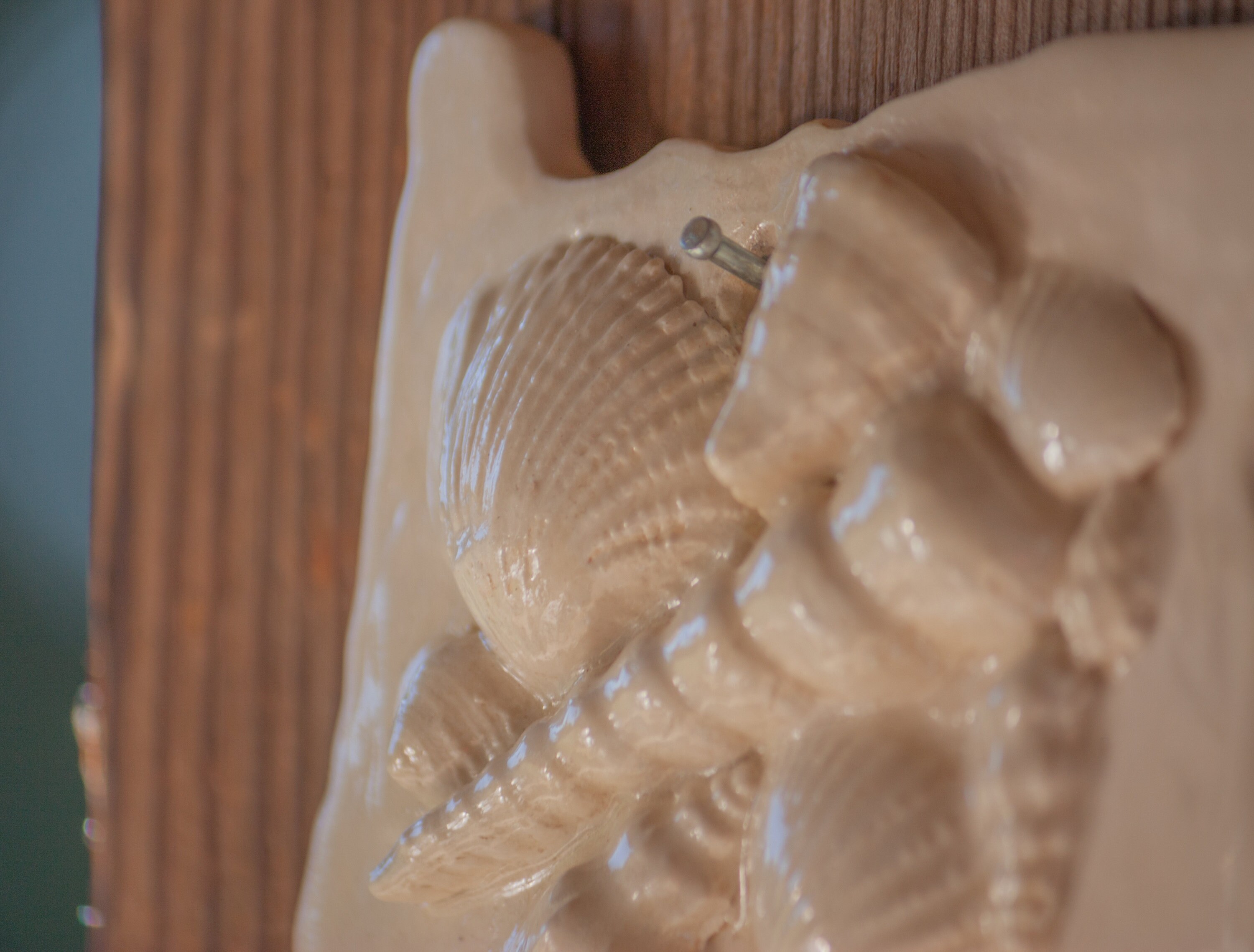 Handmade Ceramic Pottery Oregon Coast Ornament sea Shells beach ...