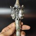 Beautiful Rare Tibetan Ritual Dagger phurba Silver Handcrafted 350 Years Mahakala 3 Face Art ...