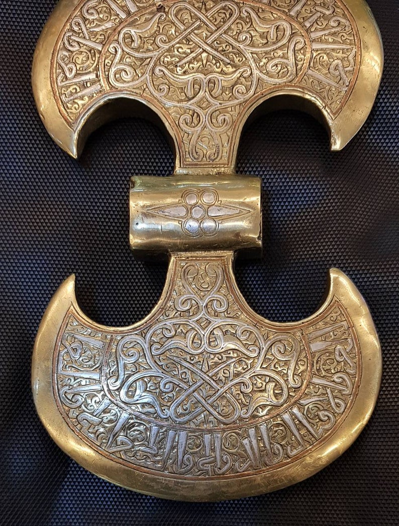 1650s Islamic Calligraphy Inscriptions Antique Bronze Carved - Etsy