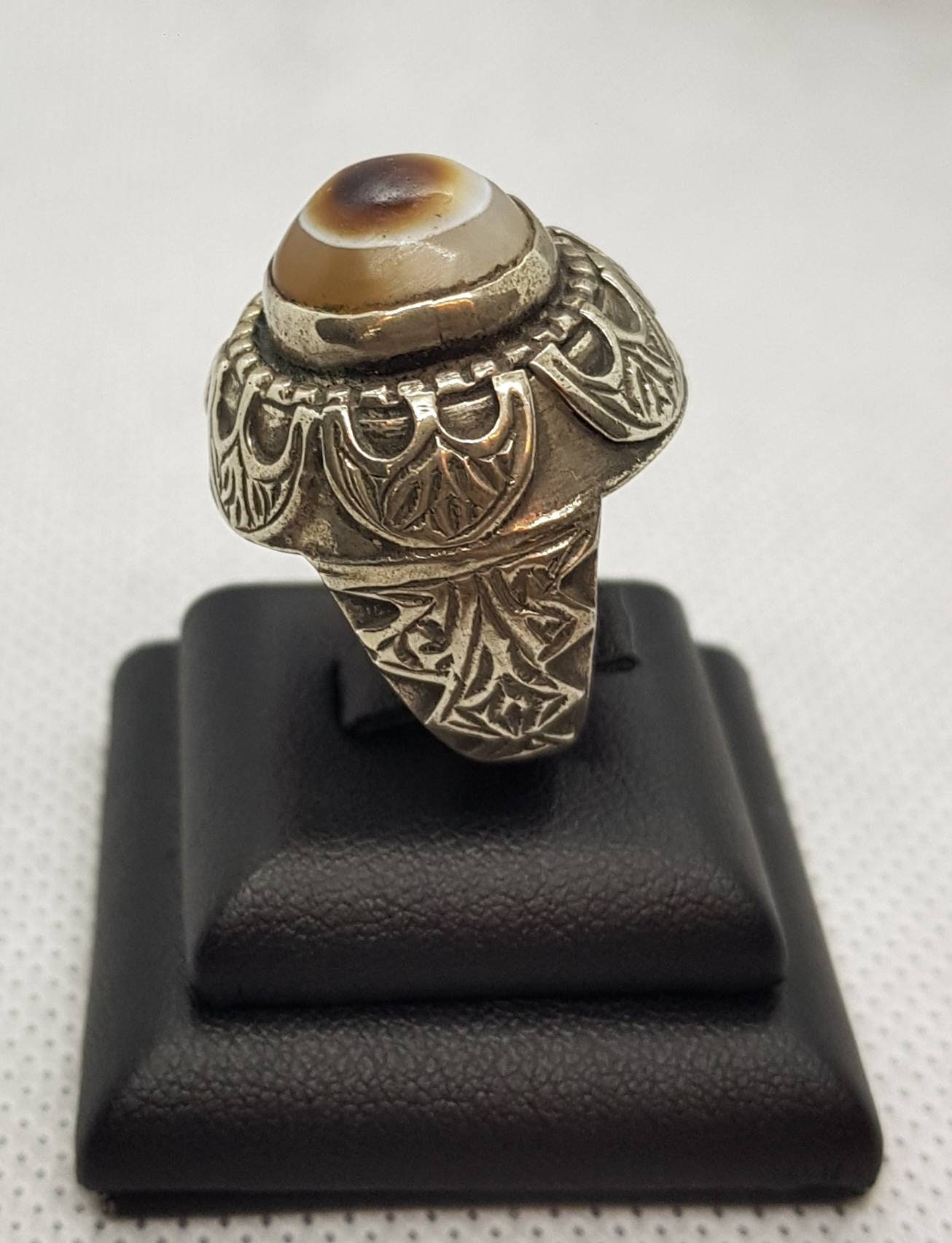 Ancient Agate Stone Goat Eyes / Evil Eyes Protection Old | Etsy