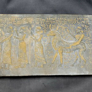 Ancient King Gilgamesh Intaglio Tablet Stone (circa 100 BC) - Etsy