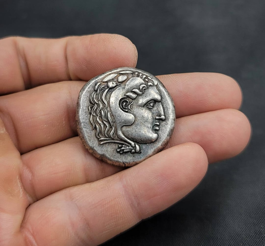 Cicra 4th-12th Century Roman Empire King Soild Silver Ancient Coin - Etsy