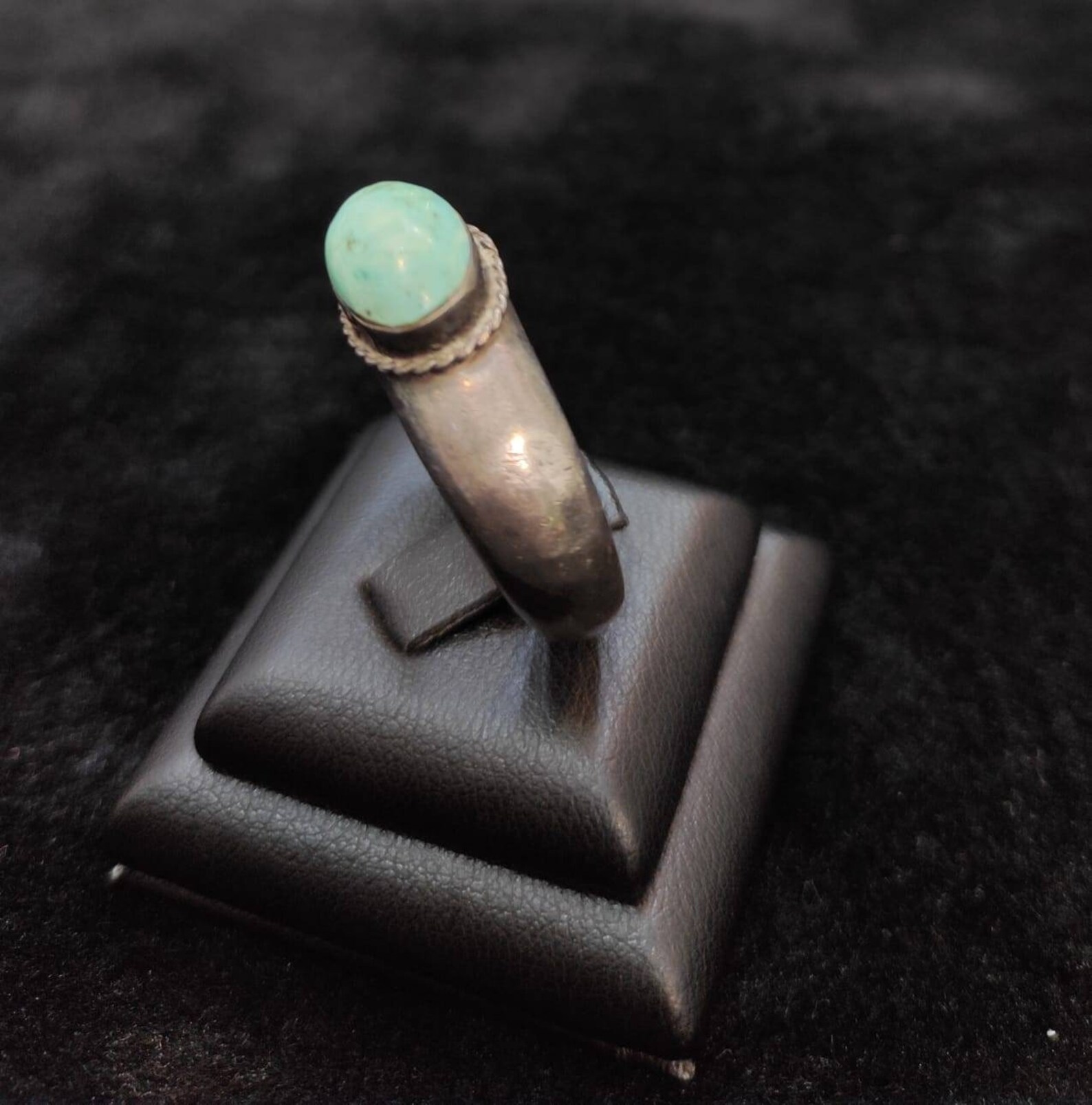 Beautiful Vintage Silver Old Ring With Natural Original | Etsy