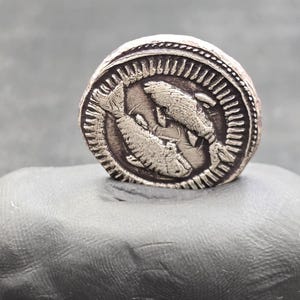 Authentic Antique Greek Empire Ancient Silver Soild Coin Antique Coin ...