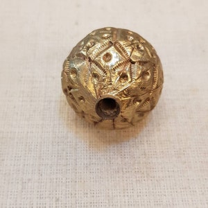 Big Melon Shape Gold Gulied Beautiful Antique Beads Pendant - Etsy