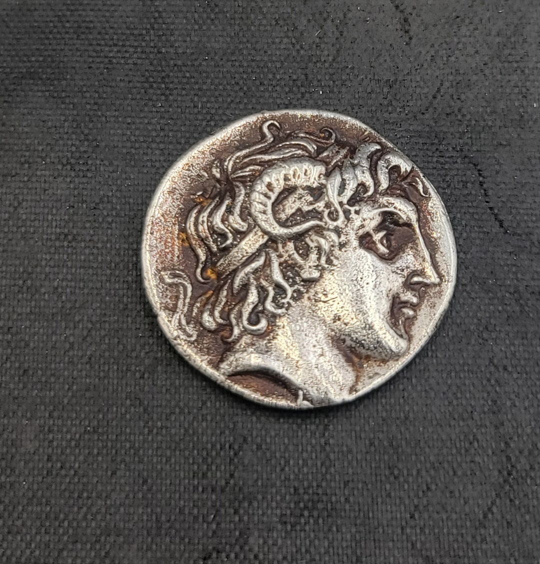 5th Century Ancient Silver Coin: Roman Empire Relic - Etsy