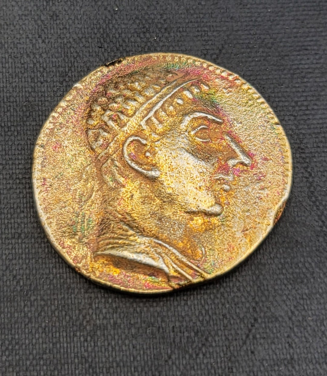 Ancient Cicra 3rd-4th Century Unique Greek Roman Empire Gold Gulit ...