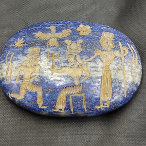 4th Century B.C Ancient Sumerian King Gilgamesh Image Intaglio With ...