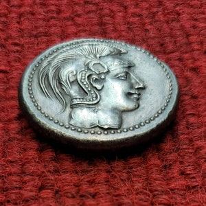 BC 4th Century Greek Empire Antique Soild Silver Wonderful Coin - Etsy