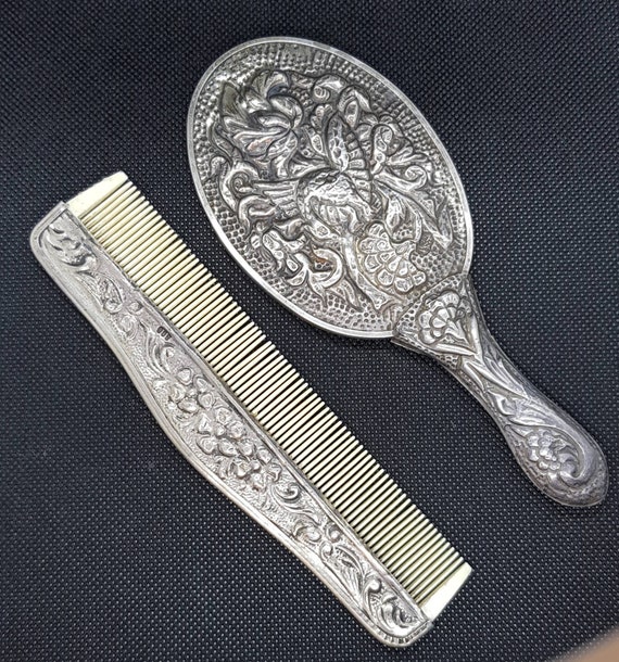 Wonderful Rare Real Antique Afghanistan Silver Unique Mirror | Etsy
