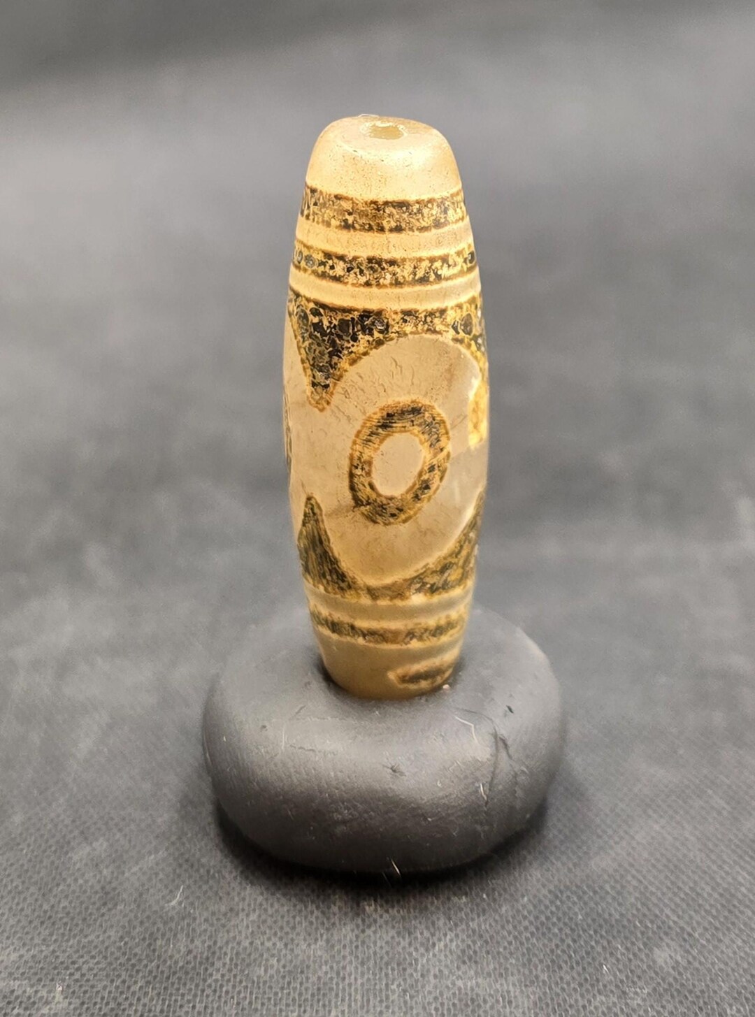 Ancient 1200 BC Indo Tibeten Himaliyan Dzi Motif Eyes Amulet Bead - Etsy